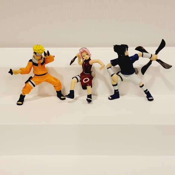 Mattel | Toys | Shonen Jump Squad 7 Naruto Uzumaki Sasuke Uchiha Sakura ...